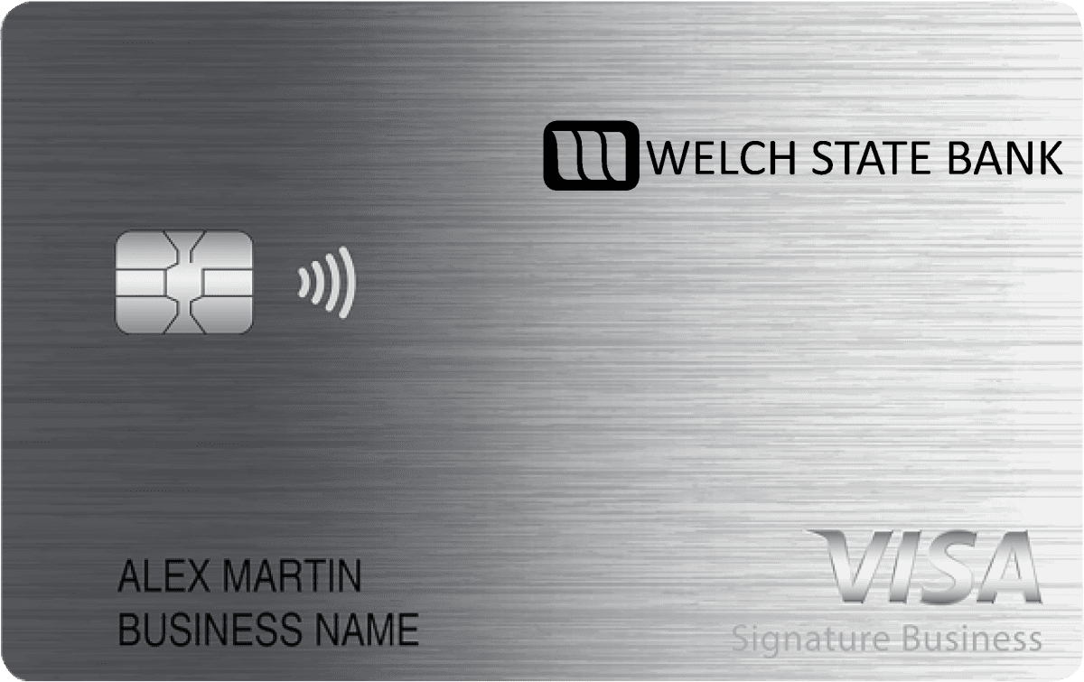 Credit Cards | Apply for a card today! | Welch State Bank